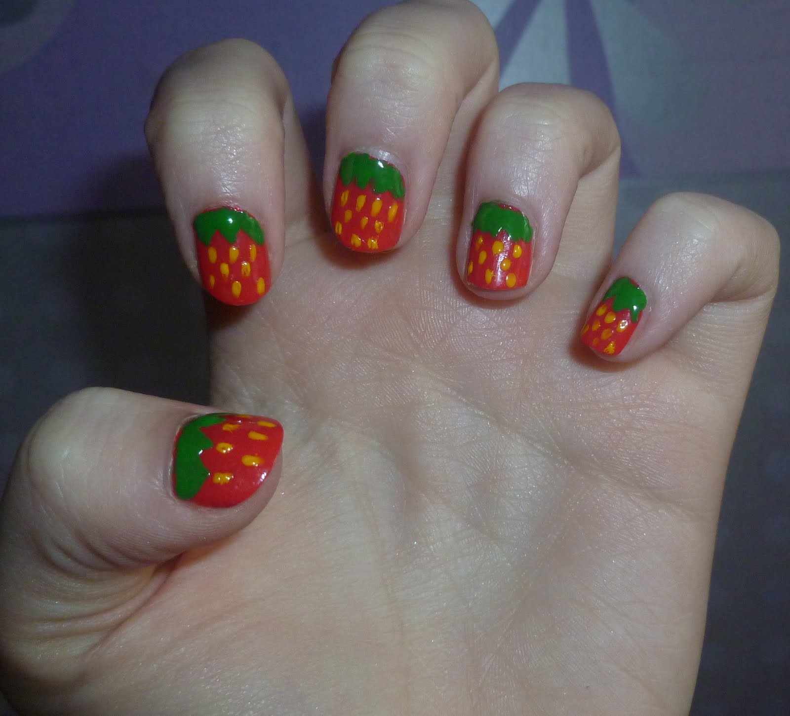 Colorful Print Nail Ideas