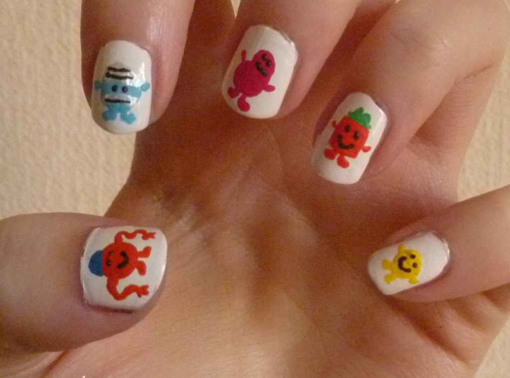 Colorful Print Nail Ideas