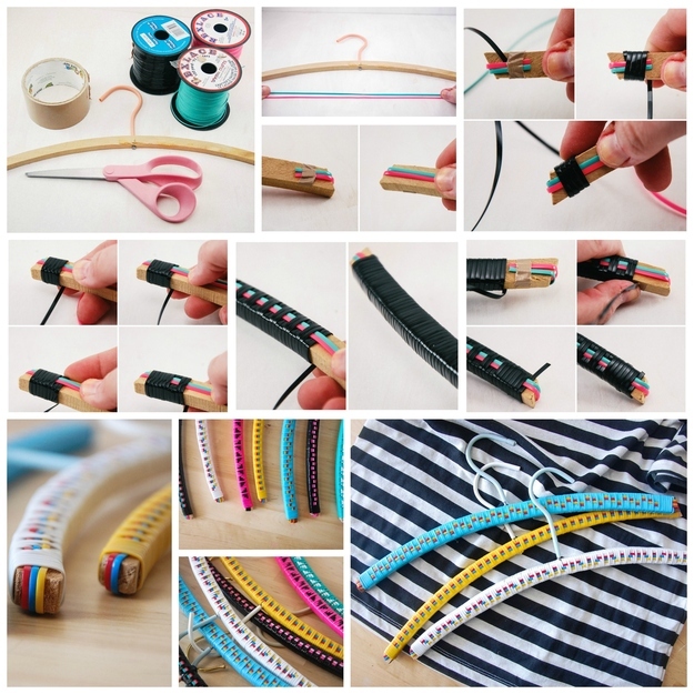 15 Interesting DIY Hanger Tutorials