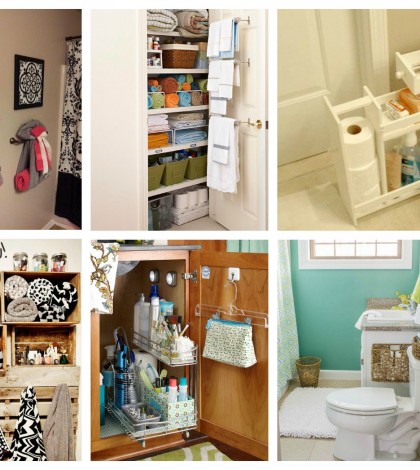 17 Awesome Bathroom Organization Ideas