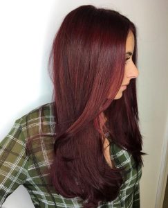See Why Cranberry Hair Is The Hottest Trend This Season